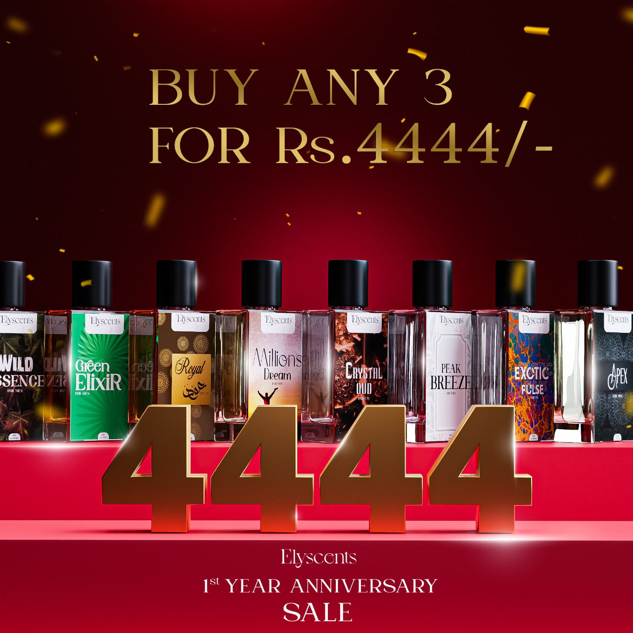 3x Perfume Bundle. – Elyscents